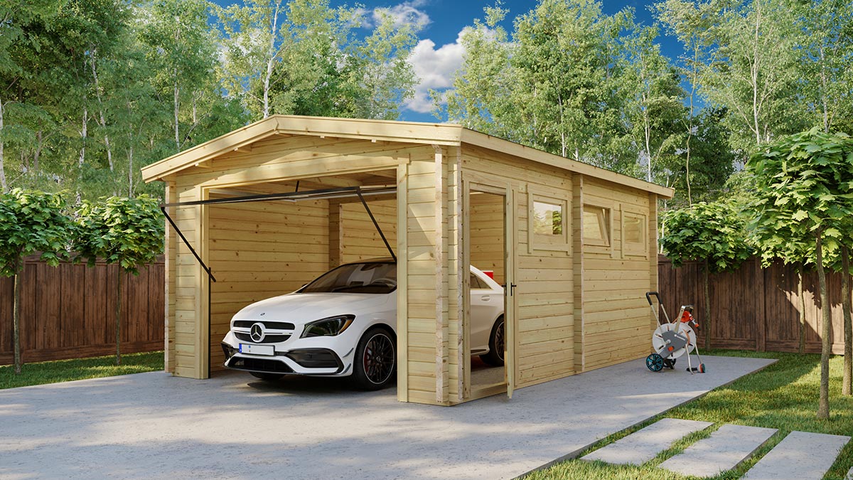 Wooden Garages Ireland | High Quality Prefab Garages For Sale