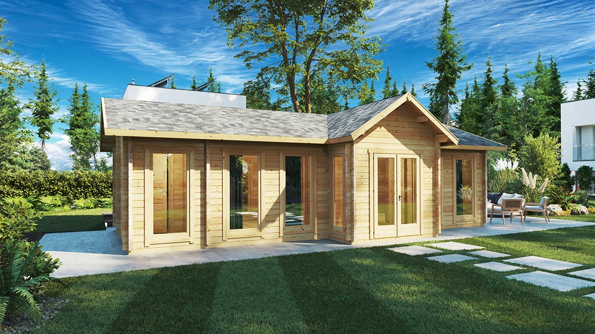 Granny Flats Ireland | Wooden Granny Annexe | SummerHouse24
