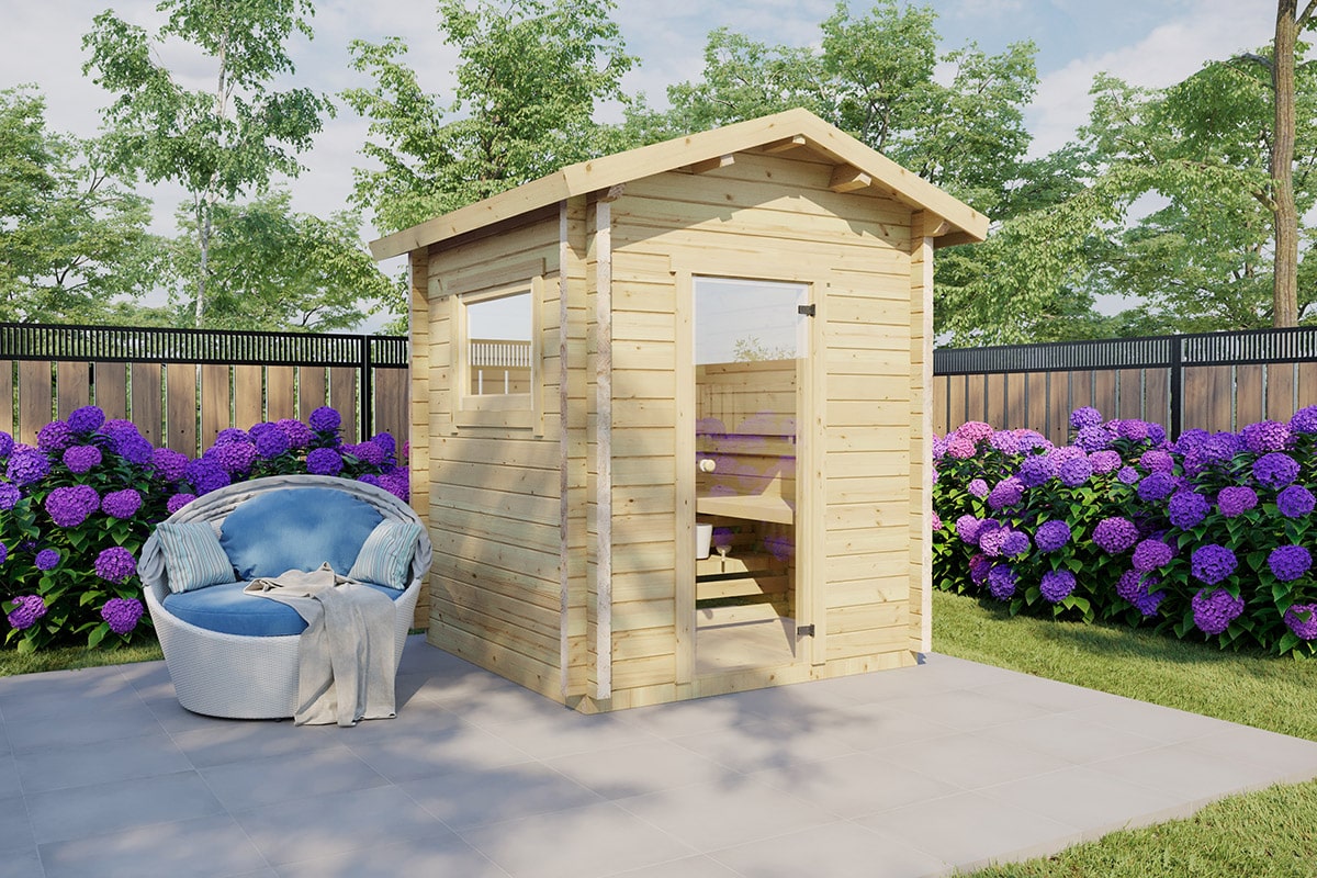 Small Finnish sauna cabin "Mini 1" - Summerhouse24 Ireland