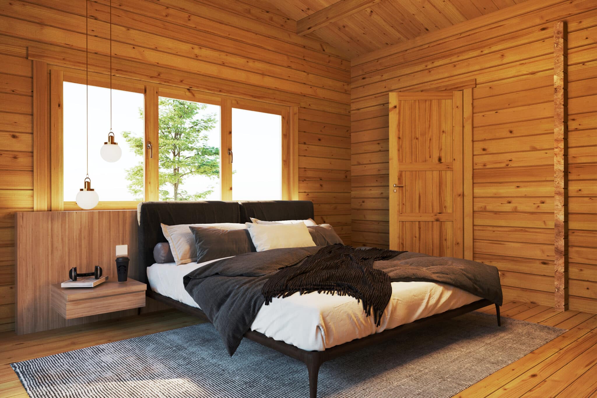 2 bedroom log cabin homes "Holiday S2" - Summerhouse24 Ireland