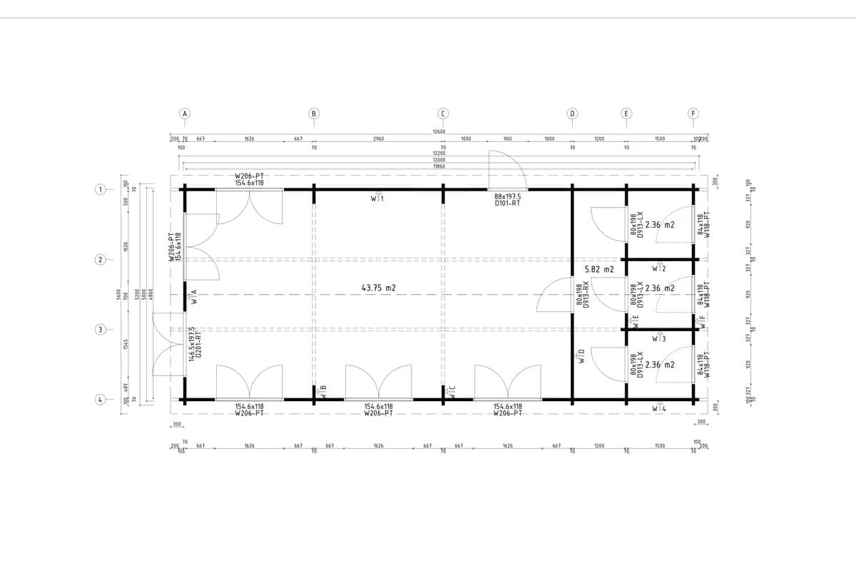 Large log cabin "Classroom" - Summerhouse24 Ireland