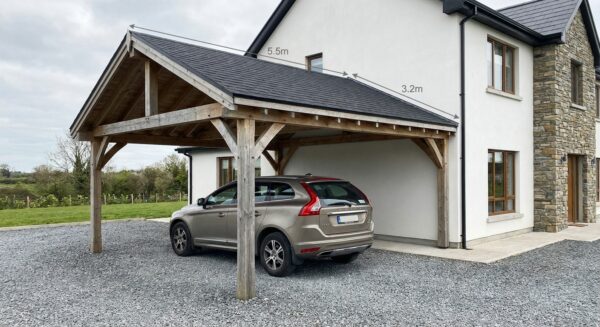 How to Build a Timber Carport: Step by Step Guide - Summerhouse24 Ireland