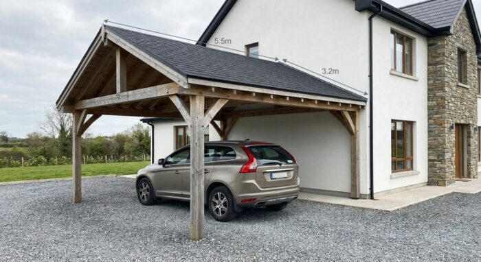 How to Build a Timber Carport: Step by Step Guide - Summerhouse24 Ireland